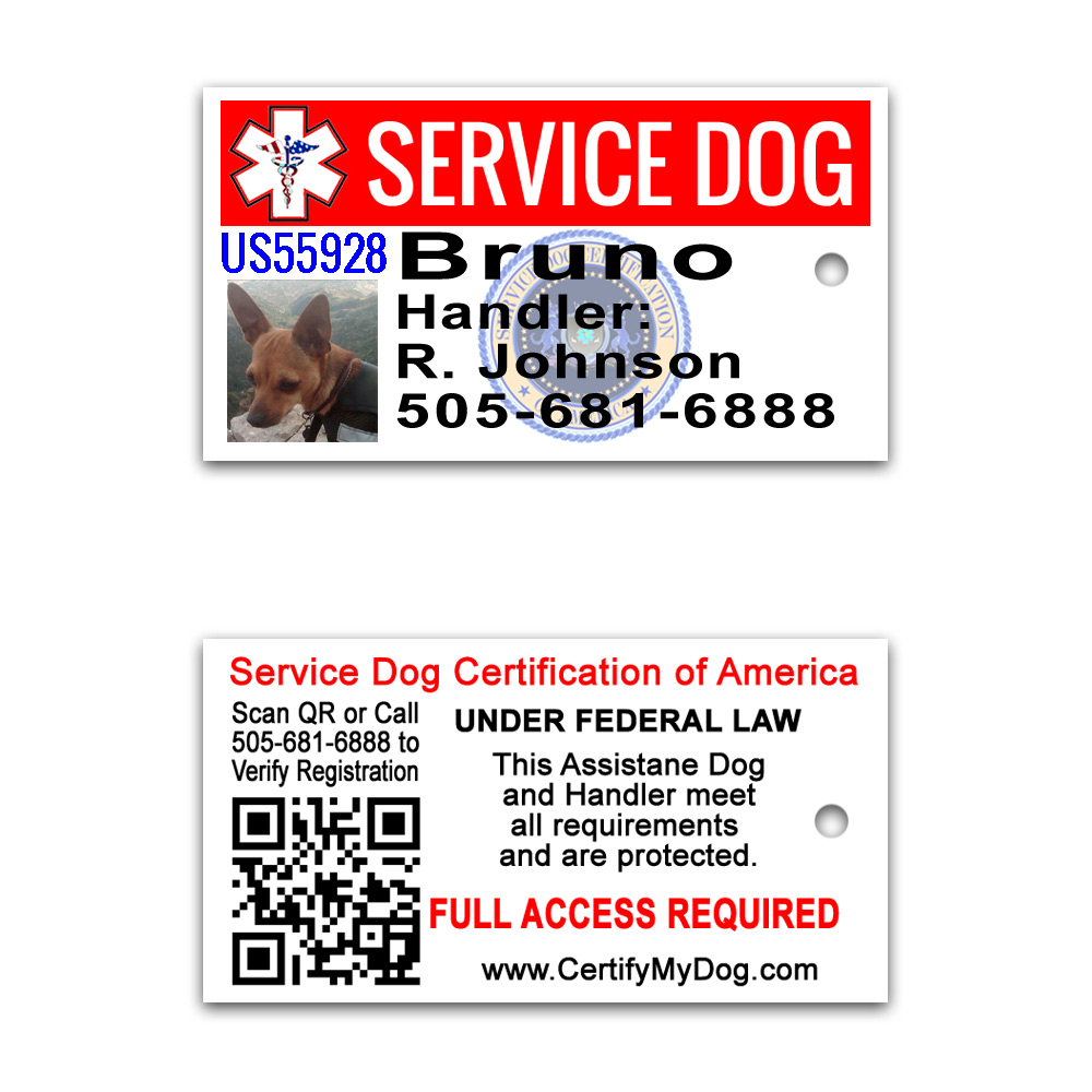 Deluxe Service Dog Package » Service Dog Certification of America | SDCA